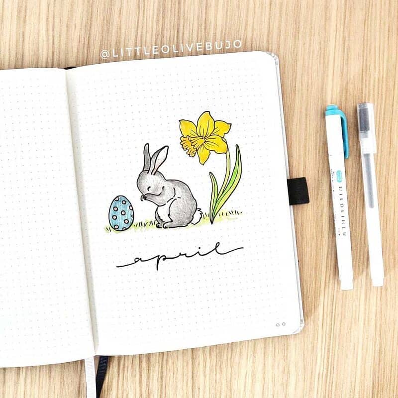 Inspirational Spring Bullet Journal Theme Ideas | Masha Plans