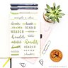 40+ Easy Header Ideas For Your Bullet Journal | Masha Plans