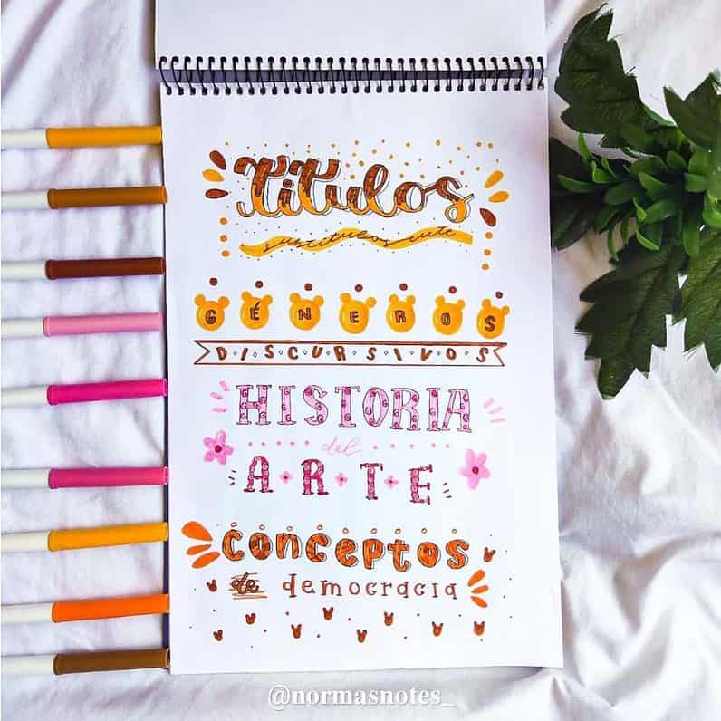 40+ Easy Header Ideas For Your Bullet Journal | Masha Plans