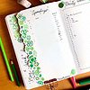 Green Bullet Journal Theme Inspirations | Masha Plans