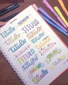 Easy And Fun Header Ideas For Cute Notes | Masha Plans