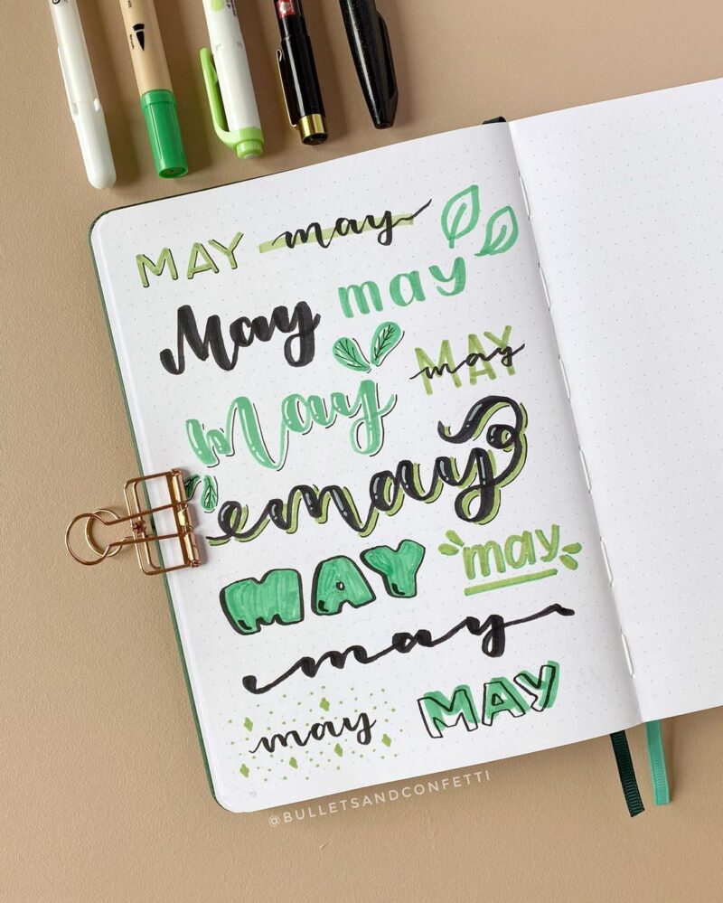 Easy And Fun Header Ideas For Cute Notes | Masha Plans