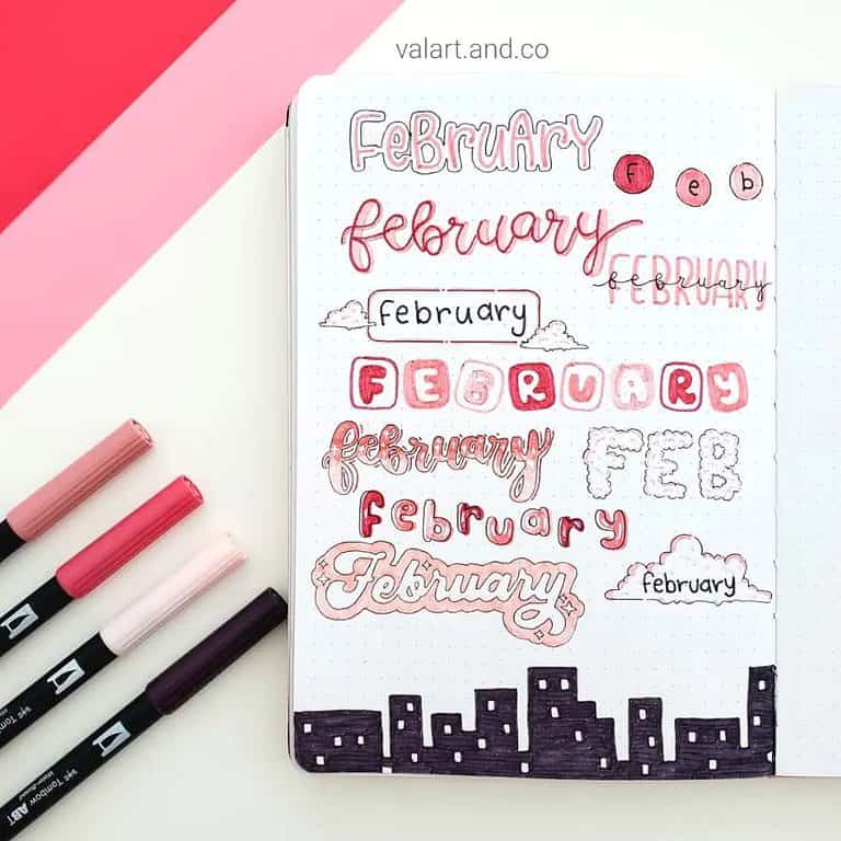 Easy And Fun Header Ideas For Cute Notes | Masha Plans