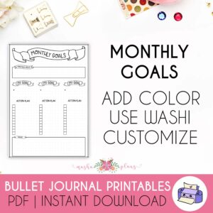 Monthly Pages Bundle | Masha Plans