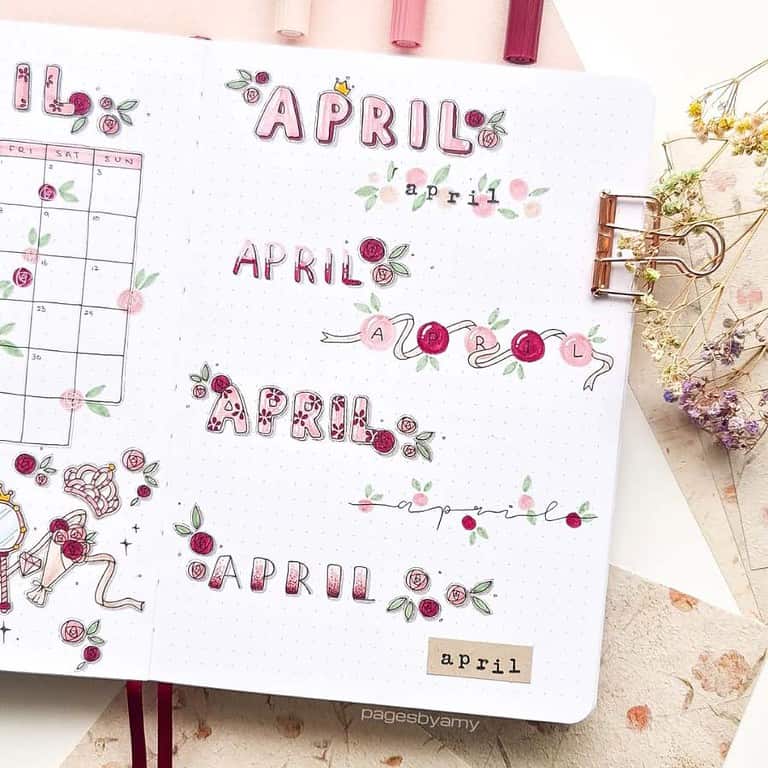 Bullet Journal Title Ideas To Try Right Away | Masha Plans