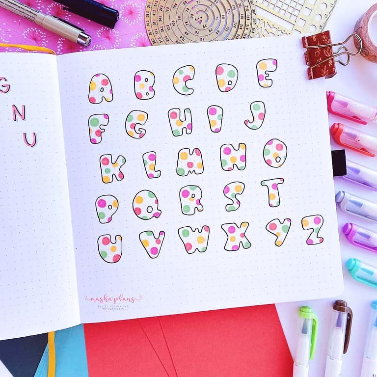 11 Creative Bullet Journaling Fonts To Try