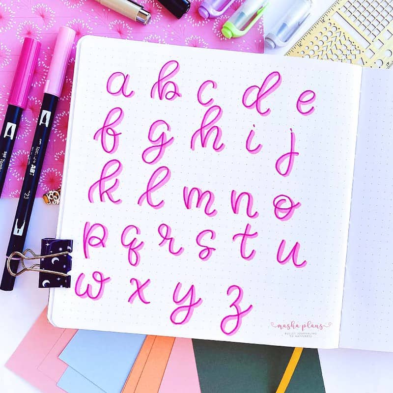11 Fun & Easy Fonts For Hand Lettering