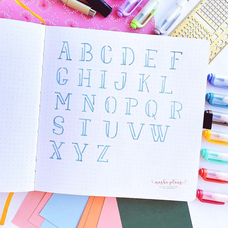 11 Fun & Easy Fonts For Hand Lettering