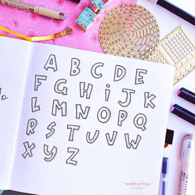 11 Fun & Easy Fonts For Hand Lettering
