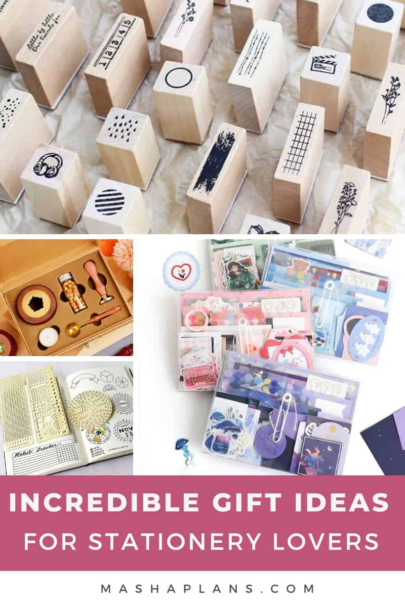 11 Marvelous Gifts For Stationery Lovers | Masha Plans