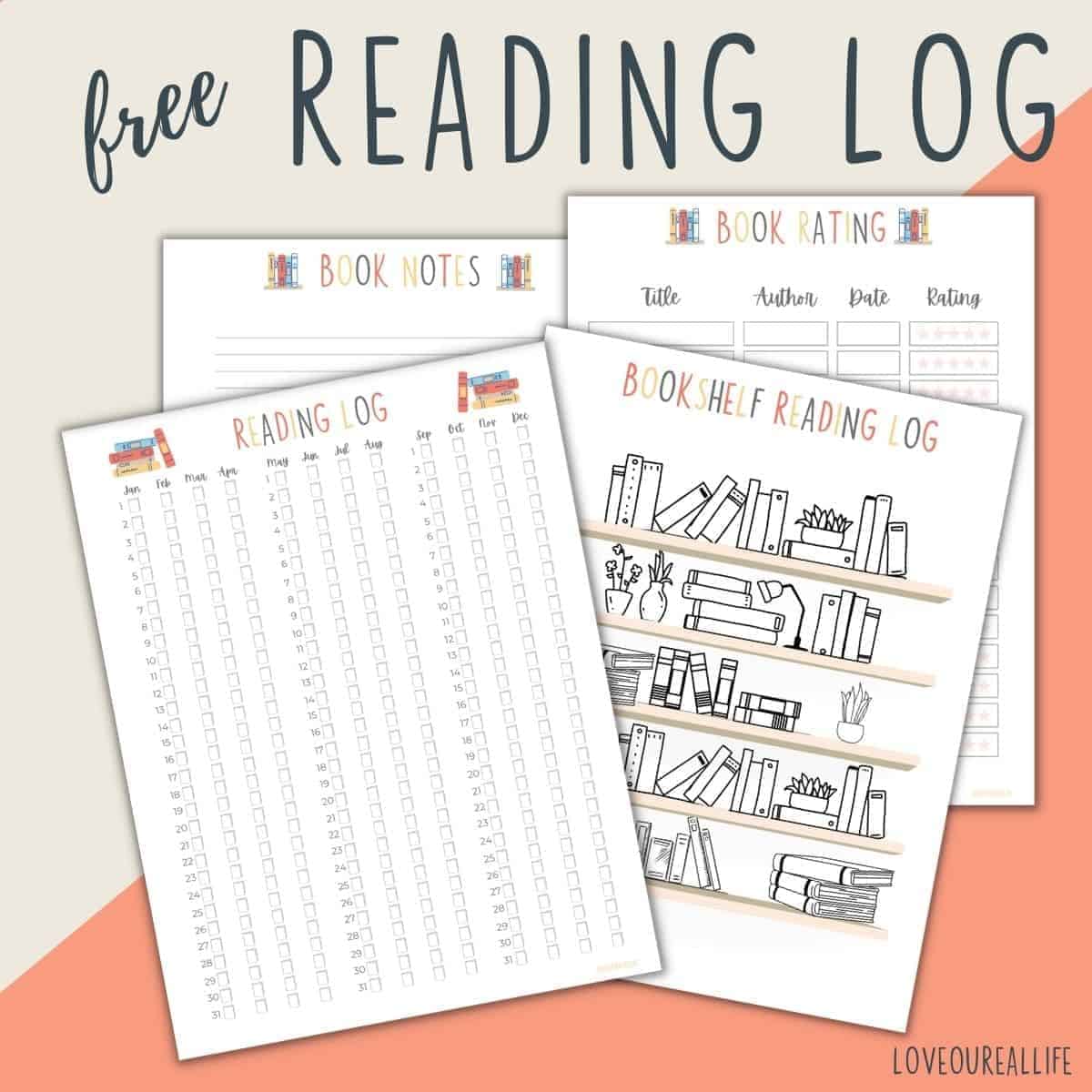 13+ Free Reading Tracker Printables