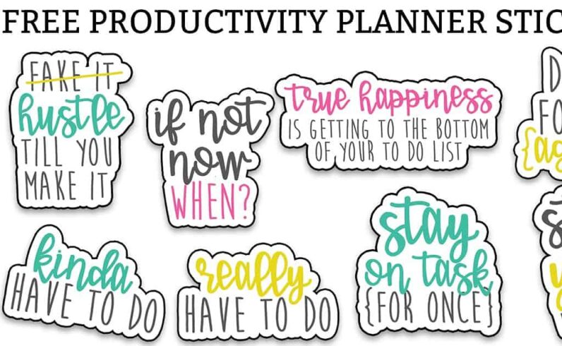 Free Printable Stickers For Journaling