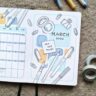 Spring Cover Page Ideas For Your Bullet Journal | Masha Plans