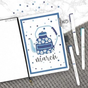 Spring Cover Page Ideas For Your Bullet Journal | Masha Plans