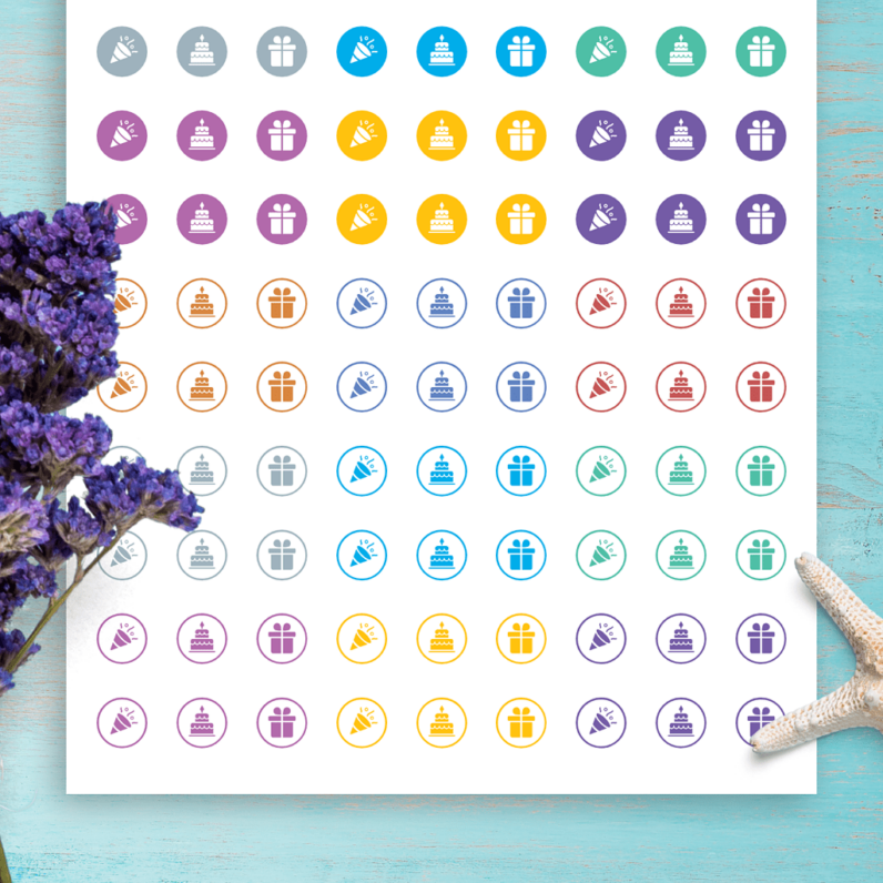 Free Printable Stickers For Your Bullet Journal Or Planner | Masha Plans
