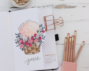 11 Amazing June Bullet Journal Cover Page Ideas | Masha Plans
