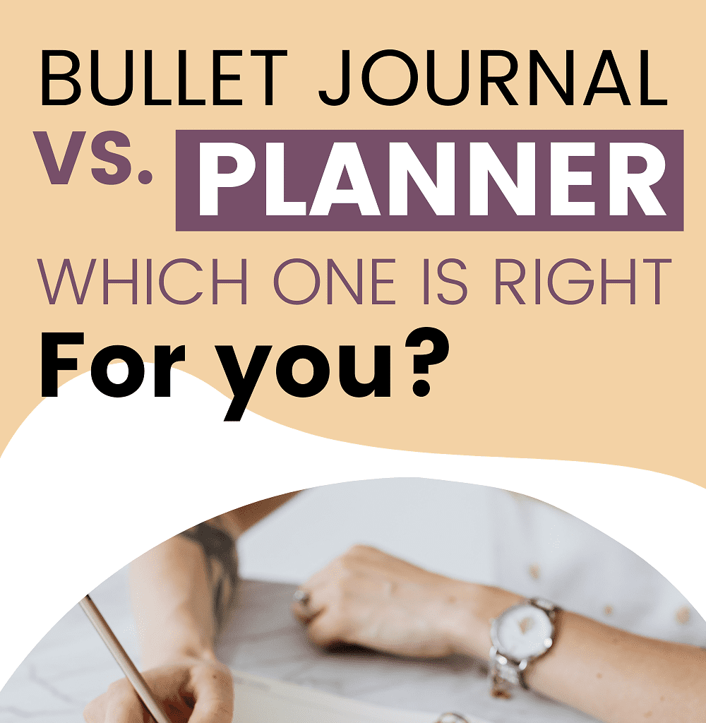 Bullet Journal VS Planner: Which Is Right For You | Masha Plans