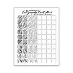 Free Printable Calligraphy Worksheets For Beginners | Masha Plans