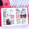 13 Creative Year End Review Bullet Journal Page Ideas | Masha Plans