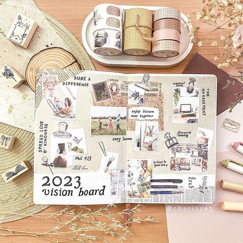 9 Creative Bullet Journal Vision Board Ideas to Manifest Your Dreams
