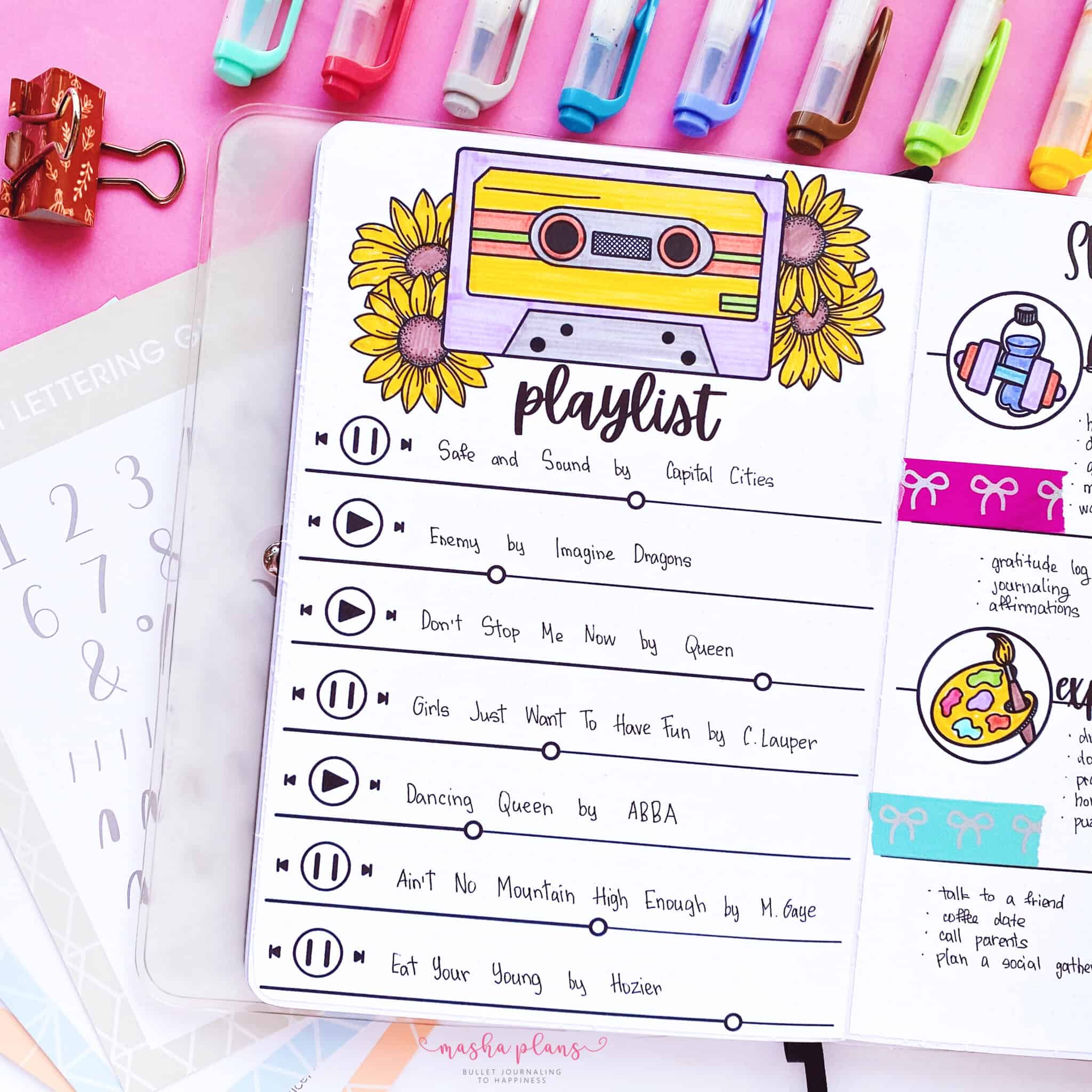 50+ Ways To Fill An Empty Notebook