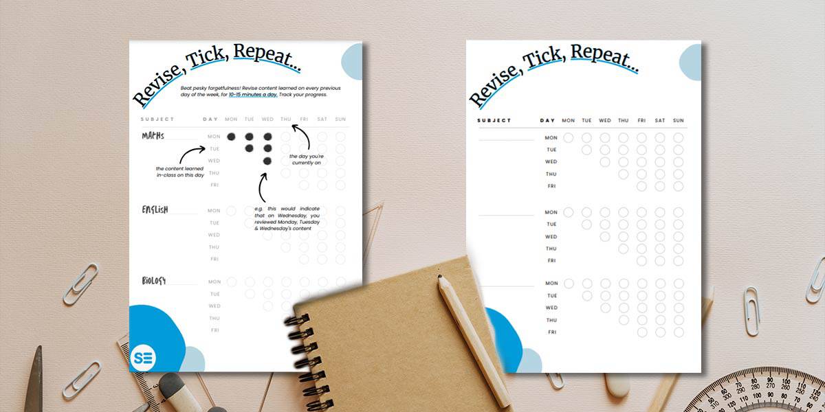 Free Printable Study Trackers To Keep You Focused And Motivated | Masha ...