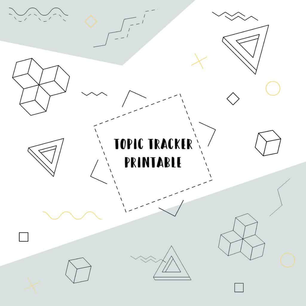 Free Printable Study Trackers To Keep You Focused And Motivated | Masha ...