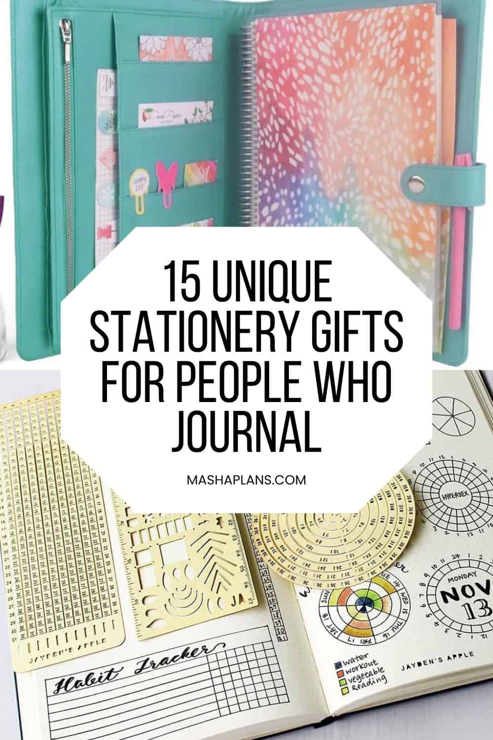 15 Unique Stationery Gifts For People Who Journal | Masha Plans