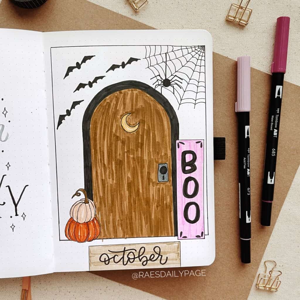 13 October Halloween Bullet Journal Inspirations