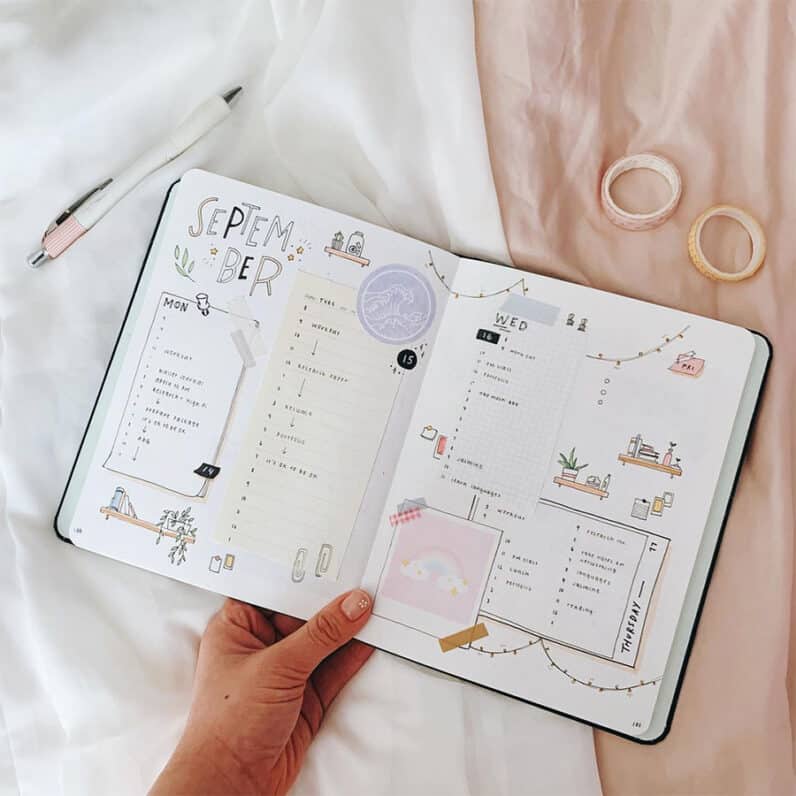 Back To School Bullet Journal Theme Inspirations | Masha Plans