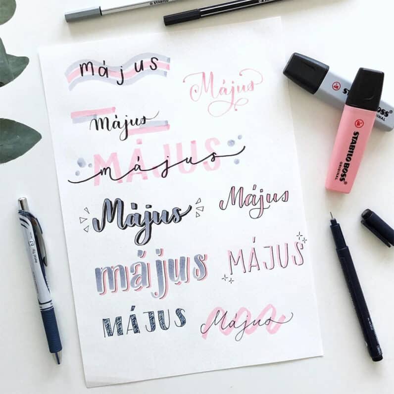 Cute Title Ideas For Notes And Bullet Journal