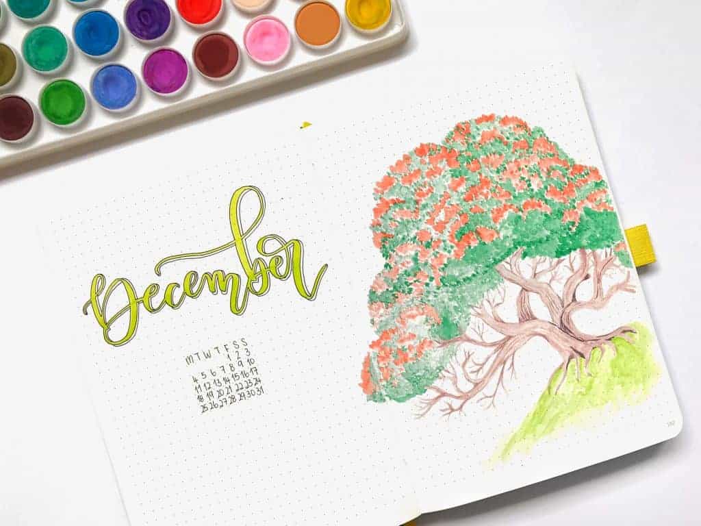 15 December Bullet Journal Cover Page Ideas To Spruce Up Your Journal ...