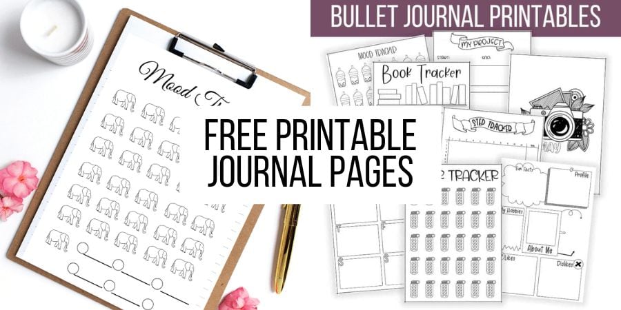 Journaling Made Easy: Free Printable Journal Pages | Masha Plans