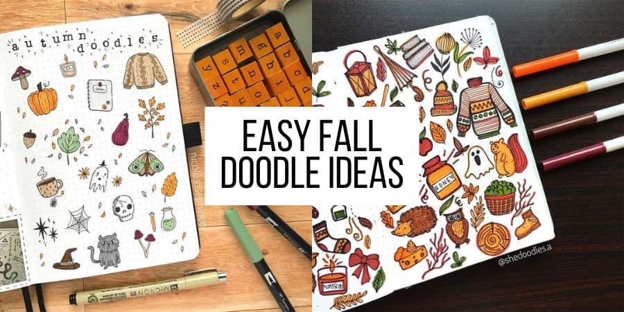 Easy Fall Doodles To Elevate Your Artistic Skills | Masha Plans