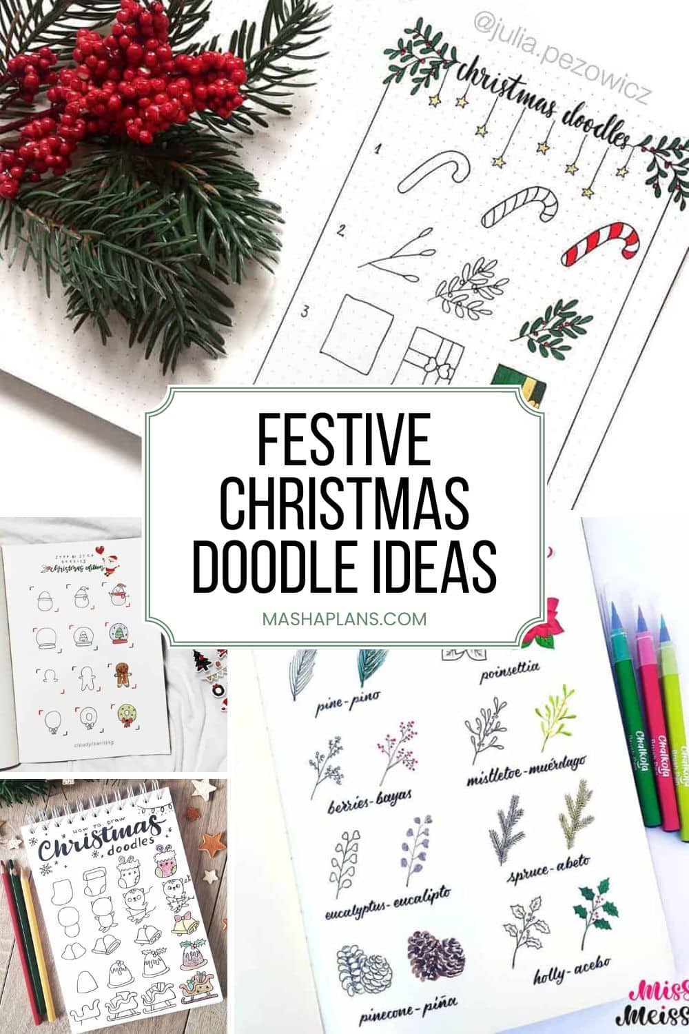 Festive Christmas Doodle Ideas