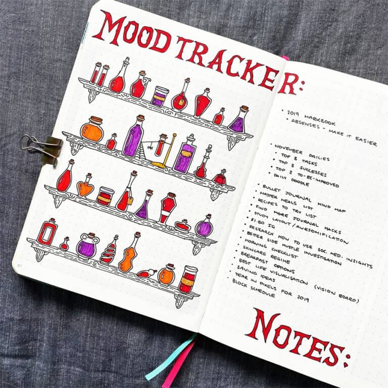 Spooktacular Halloween Mood Tracker Ideas | Masha Plans