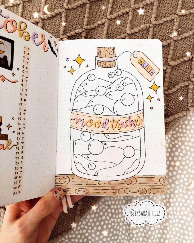 Spooktacular Halloween Mood Tracker Ideas | Masha Plans