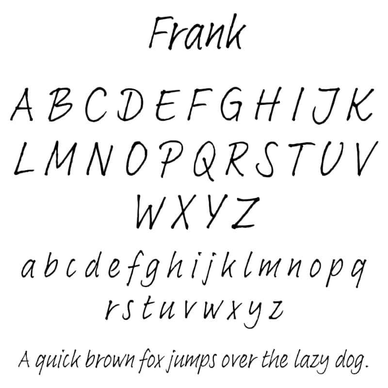 5 Easy Handwriting Fonts You'll Love | Masha Plans