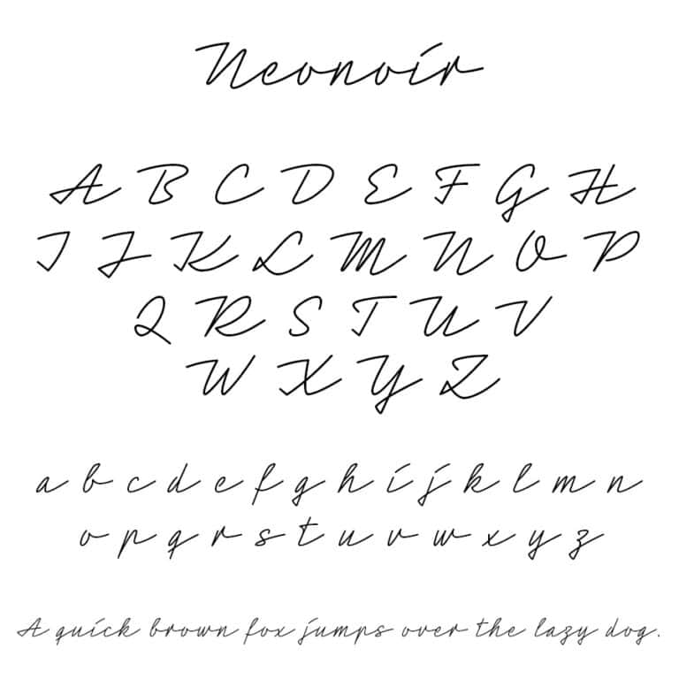 5 Easy Handwriting Fonts You'll Love | Masha Plans