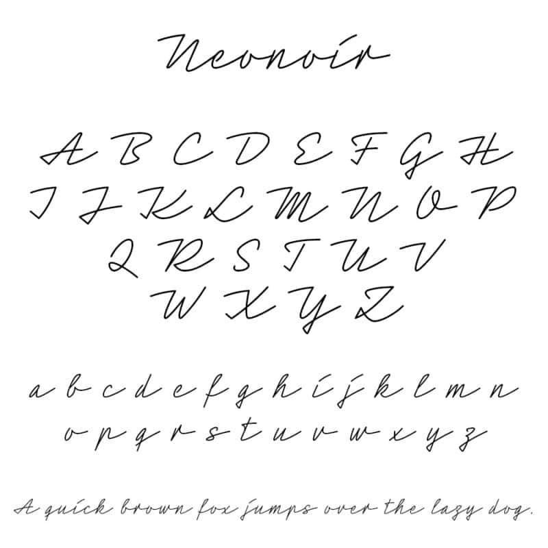 5 Easy Handwriting Fonts You'll Love | Masha Plans