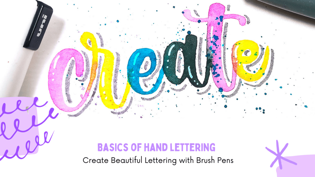 Free Hand Lettering Classes To Take Today | Masha Plans