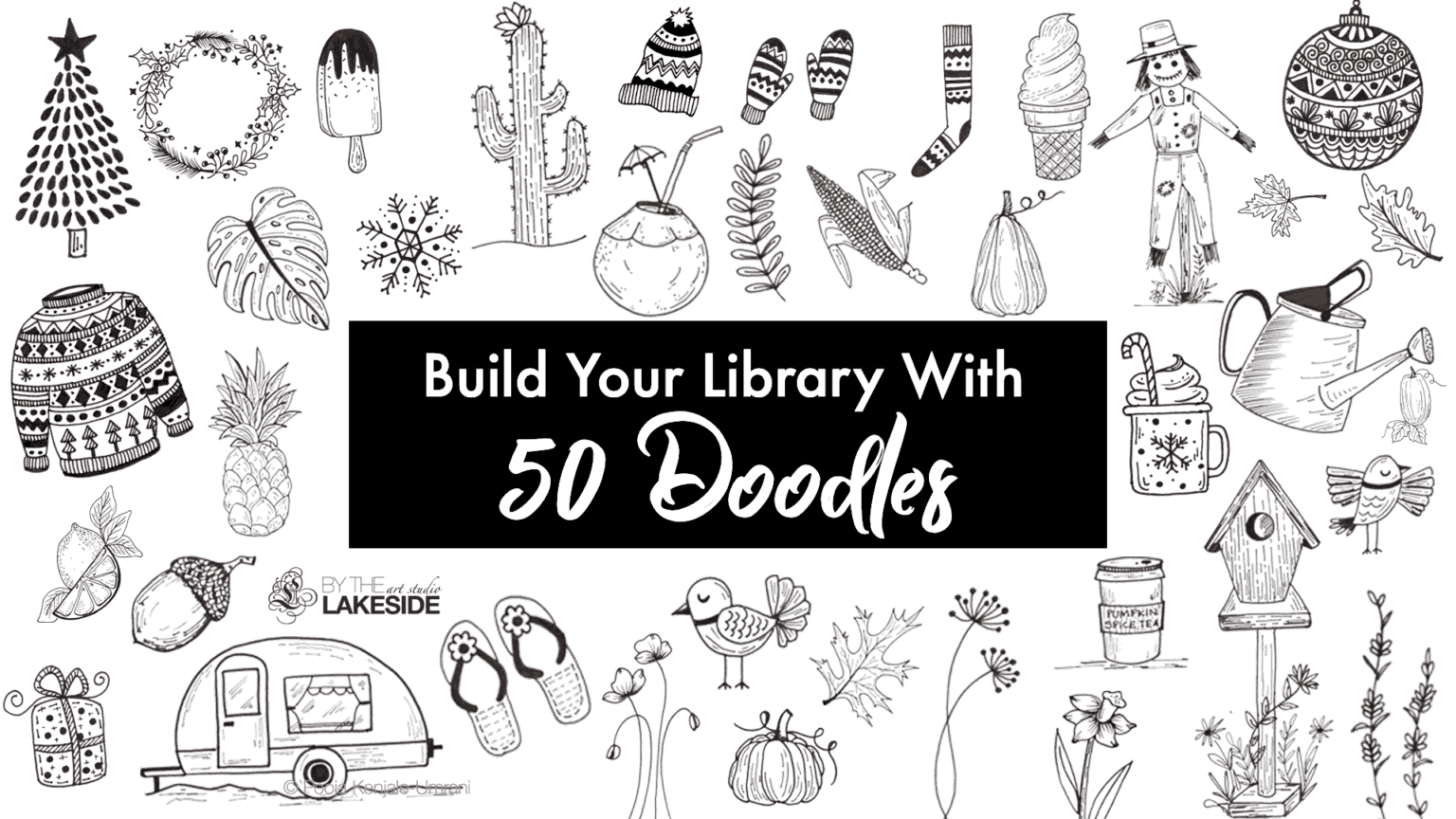 7 Free Doodling Courses To Unleash Your Creativity | Masha Plans