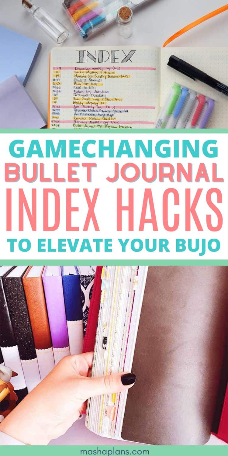 7 Bullet Journal Index Hacks To Elevate Your BuJo Game