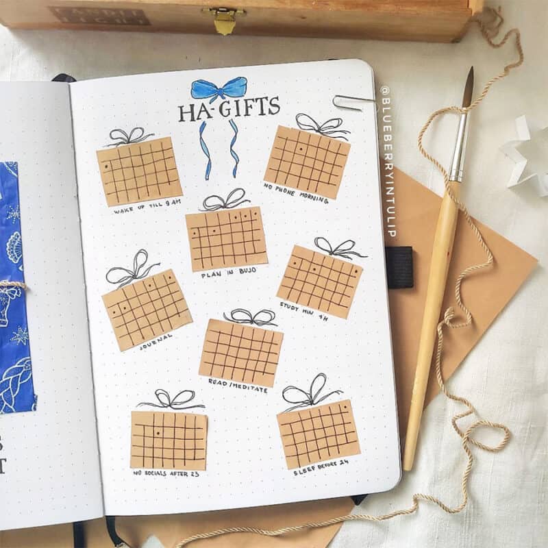 17 Christmas Habit Trackers: Add a Festive Spin to Your Bullet Journal