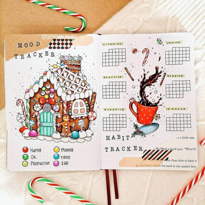 17 Christmas Habit Trackers: Add a Festive Spin to Your Bullet Journal