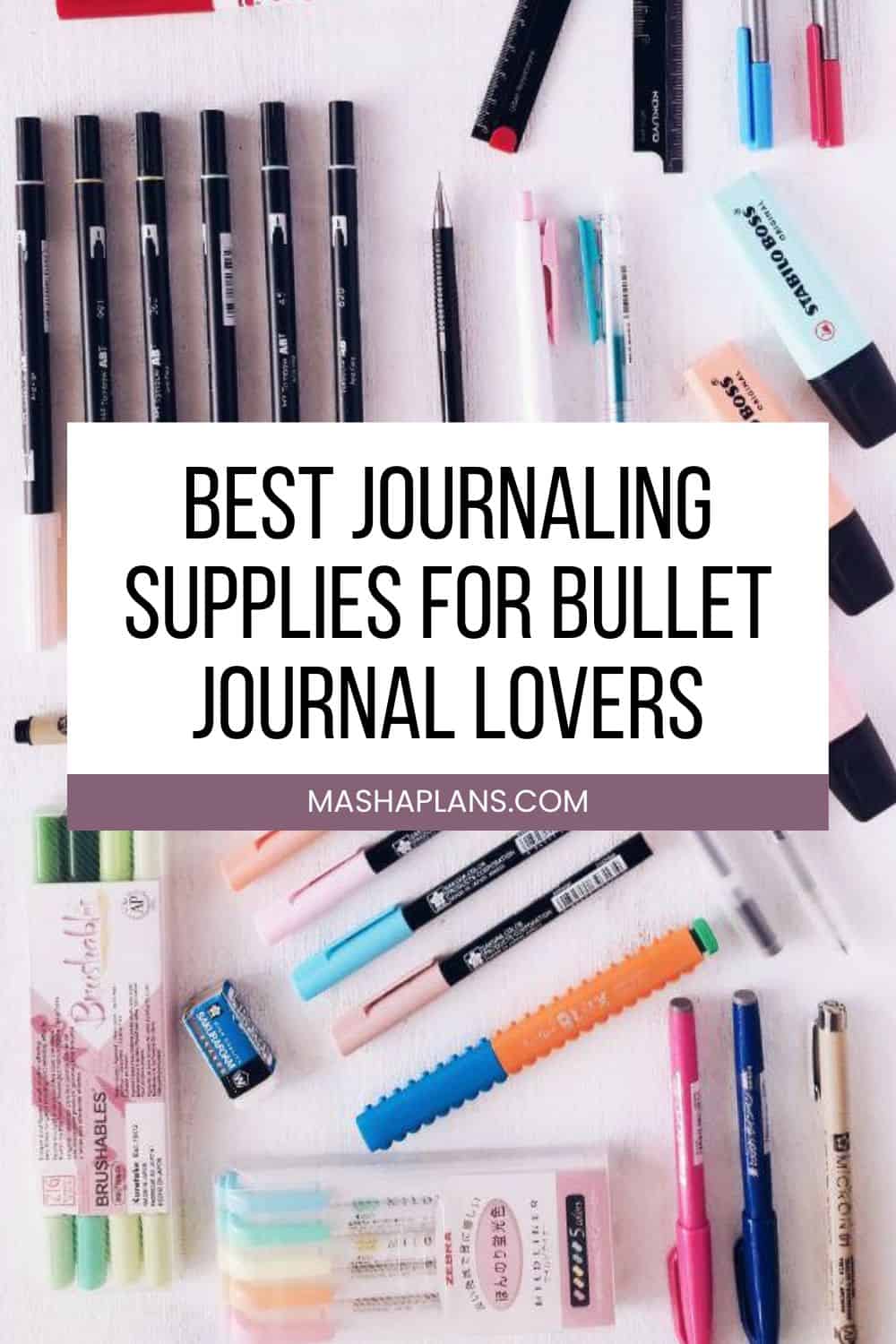 13 Best Journaling Supplies for Bullet Journal Lovers