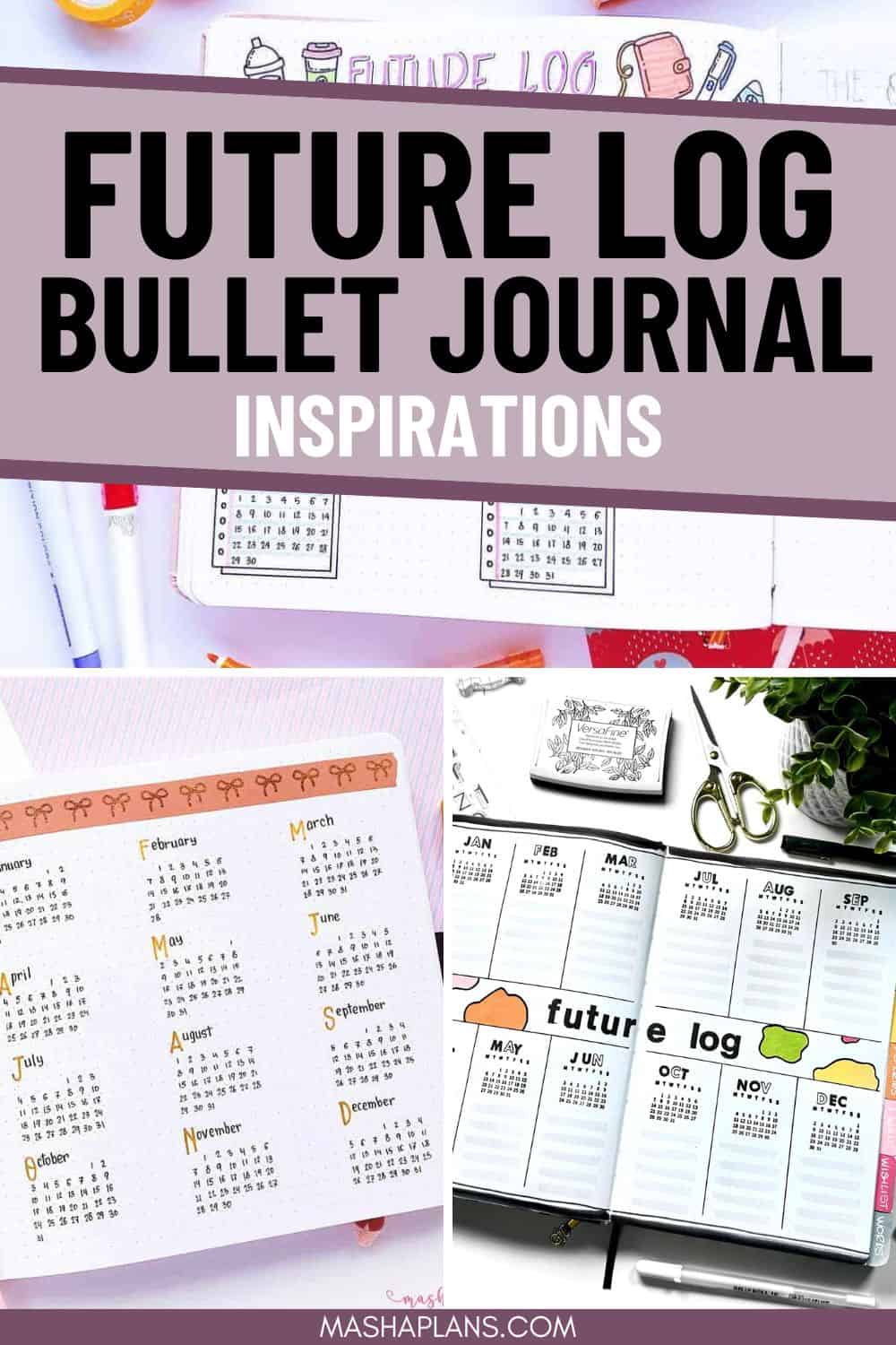 11 Bullet Journal Future Log Ideas
