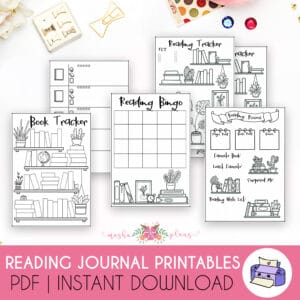 Free Reading Journal Printables