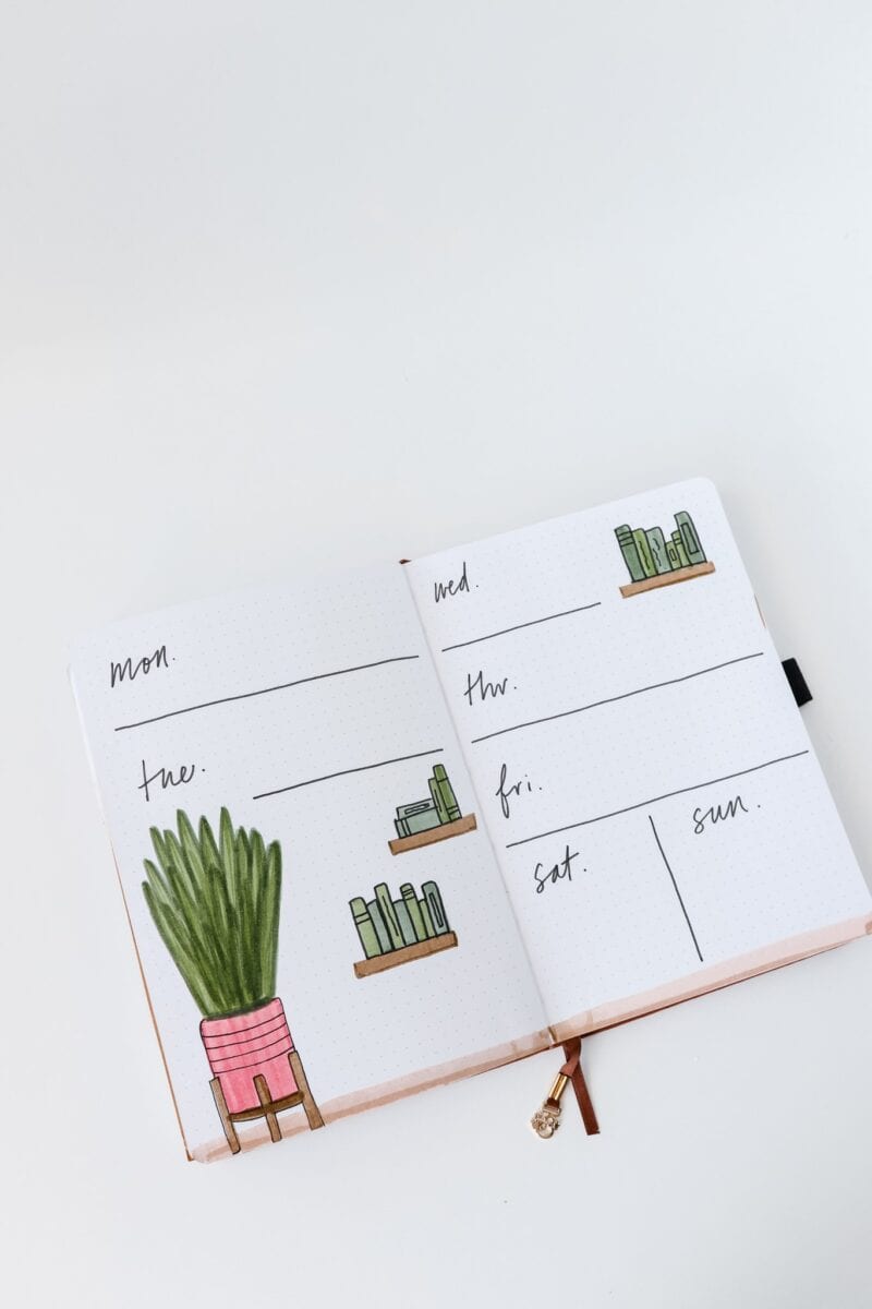 13 Fun & Unique Weekly Log Bullet Journal Ideas Just For You
