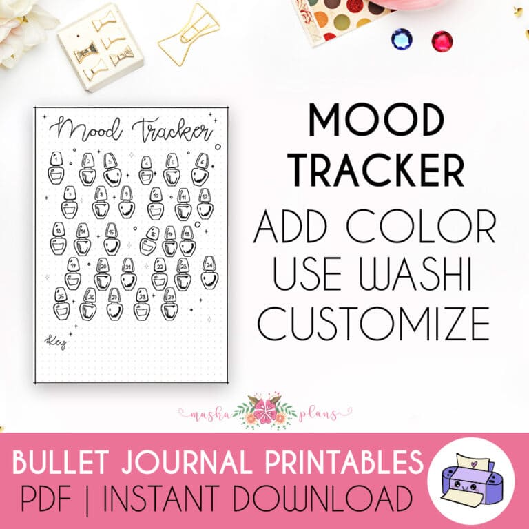 February 2024 Printable Bullet Journal Setup